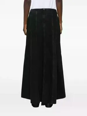 LEVI'S Panelled Denim Maxi Skirt