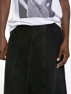 LEVI'S Panelled Denim Maxi Skirt