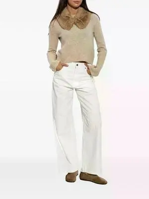 BY MALENE BIRGER Hannah Ribbed-knit Sweater