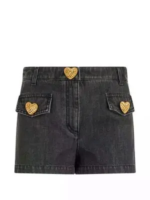 Moschino Heart-button Shorts