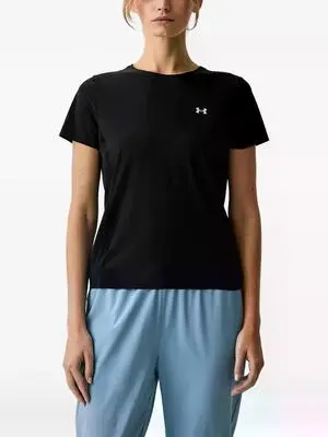 Under Armour Vanish Elite Logo-print Perforated T-shirt - Black