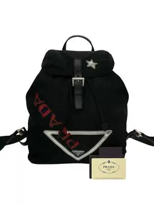 Prada 2000-2013 Tessuto Logo Backpack