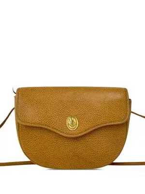 Dior 20th Century Pebbled Leather Crossbody Bag - Brown