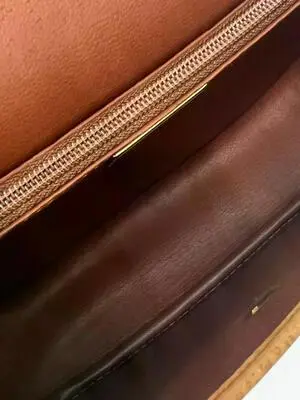 Dior 20th Century Pebbled Leather Crossbody Bag