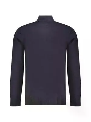 COVERI MOVING High-neck Logo-embroidered Sweater