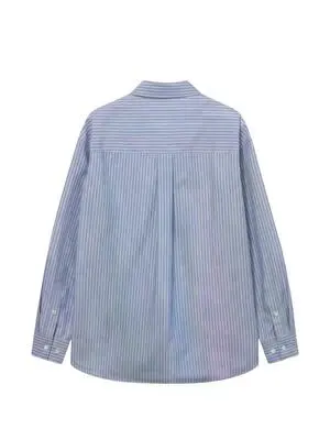 DUNST Striped Long-sleeve Shirt