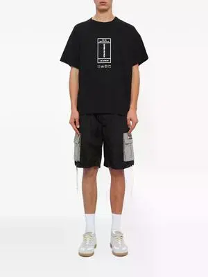 DANIEL PATRICK Rolling Hills Logo-print T-shirt