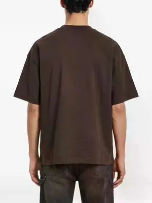 Carhartt Work In Progress Signature Script Logo-embroidered T-shirt - Brown
