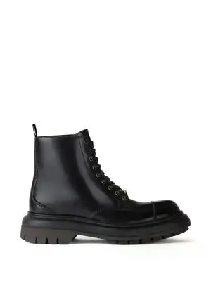 Givenchy Cargo Boots In Leather