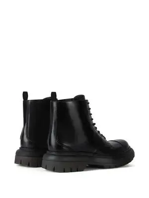 Givenchy Cargo Boots In Leather