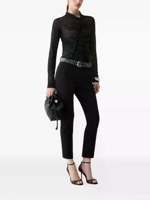 Liu Jo Ottoman Cigarette Trousers - Black