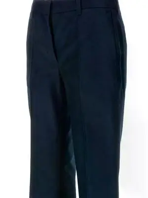 Alberto Biani Wide-leg Cady Trousers