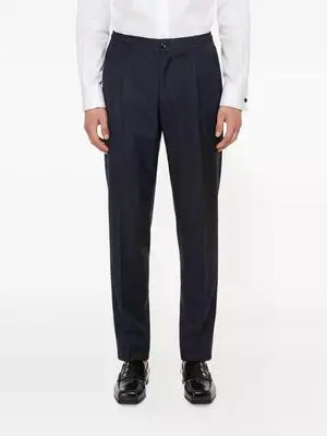 Kiton Pleated Elasticated-waistband Trousers