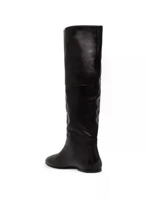 VAGABOND SHOEMAKERS Aleya Knee-high Leather Boots - Black