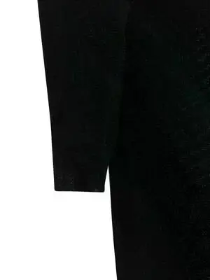 JEAN PAUL GAULTIER Logo-appliqué Mesh Maxi Dress