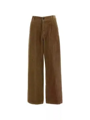 Barena Venezia Corduroy Wide-leg Trousers - Brown