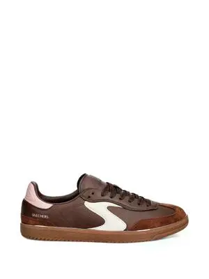 Sketchers Slip-ins®: Hotshot Cozy Fit® Suede-panelled Sneakers - Brown