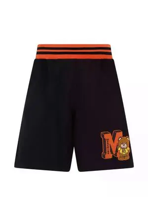 Moschino Logo-patch Shorts