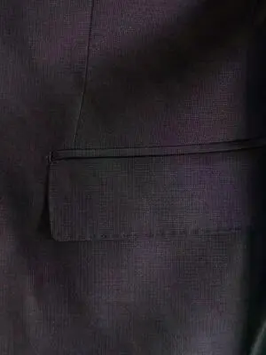 BOSS Notched-lapel Single-breasted Suit - Purple
