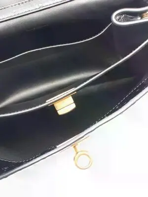 Balenciaga 2010s Rodeo Ostrich-embossed Handbag
