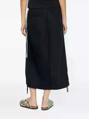 Adidas Logo-embroidered Drawstring Skirt