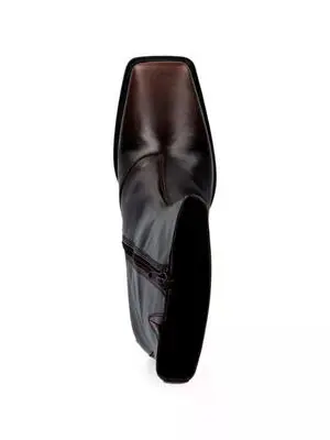 VAGABOND SHOEMAKERS Elvina Square-toe Leather Ankle Boots