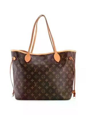LOUIS VUITTON Neverfull Nm Monogram Canvas Mm Tote Bag