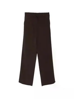 Imperial Drawstring Wide-leg Trousers
