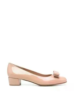 FERRAGAMO Vara Pumps - Neutrals