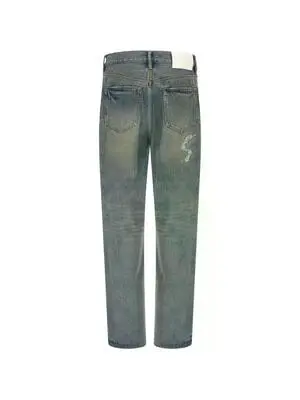 PURPLE BRAND P011 Distressed-finish Jeans - Blue