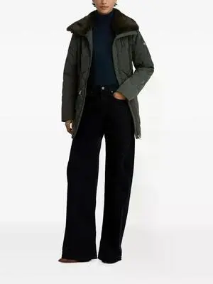 Ralph Lauren Quilted Belted Coat