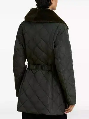 Ralph Lauren Quilted Belted Coat