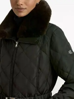 Ralph Lauren Quilted Belted Coat
