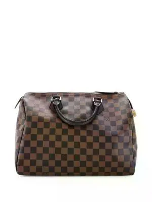 LOUIS VUITTON Speedy Handbag Damier 30 Satchel