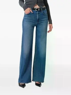 Citizens Of Humanity Lyra Long Wide-leg Jeans - Blue