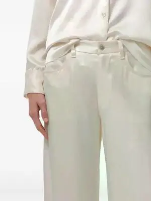 Citizens Of Humanity Brynn Hammered-satin Trousers