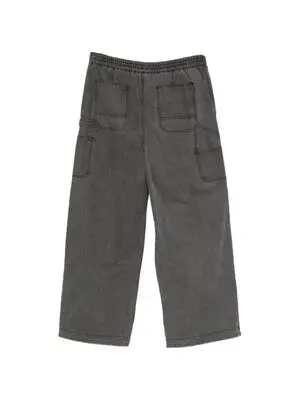 JUUN.J Ripstop-textured Panelled Trousers