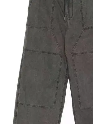 JUUN.J Ripstop-textured Panelled Trousers