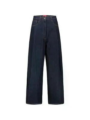 THELATEST Evie Pleated Wide-leg Jeans