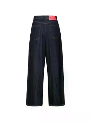 THELATEST Evie Pleated Wide-leg Jeans