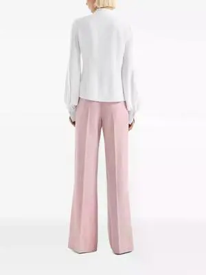 GENNY Mandarin-collar Long-sleeve Shirt