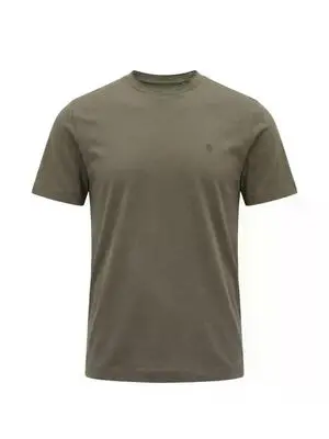 BOSS Logo-embroidered T-shirt - Green