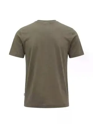 BOSS Logo-embroidered T-shirt - Green