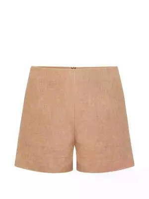 Le Kasha Ezbet Linen Shorts - Neutrals