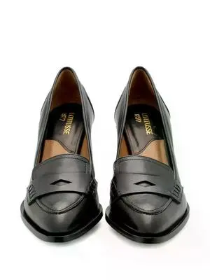 LOTTUSSE Smithson Leather Loafer Pumps