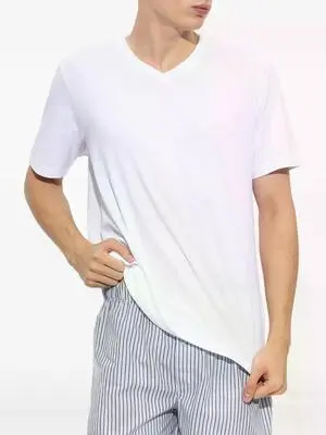 Hanro V-neck T-shirt - White