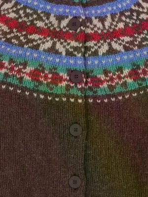 Howlin' Fair Isle Virgin Wool Cardigan