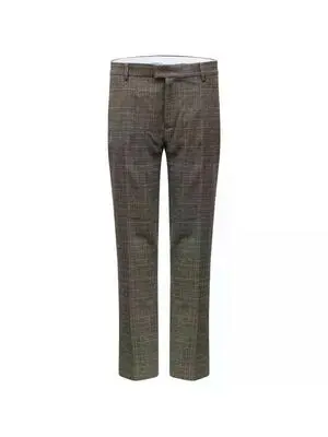 DEPARTMENT 5 Prince Of Wales-check Trousers - Brown