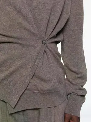 RÓHE Twisted Wrap-style Cardigan