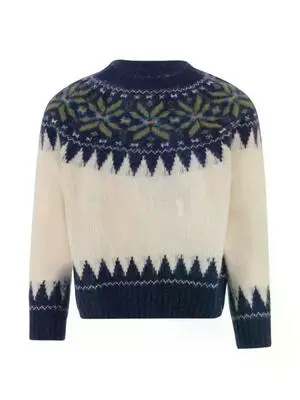 Howlin' Fair Isle Wool Sweater - Neutrals